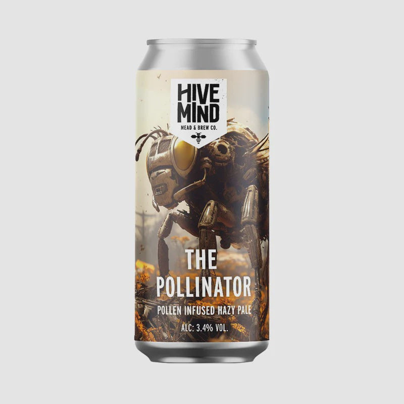 Hive Mind The Pollinator Hazy Pollen Infused Pale Ale 440ml Blt – The ...